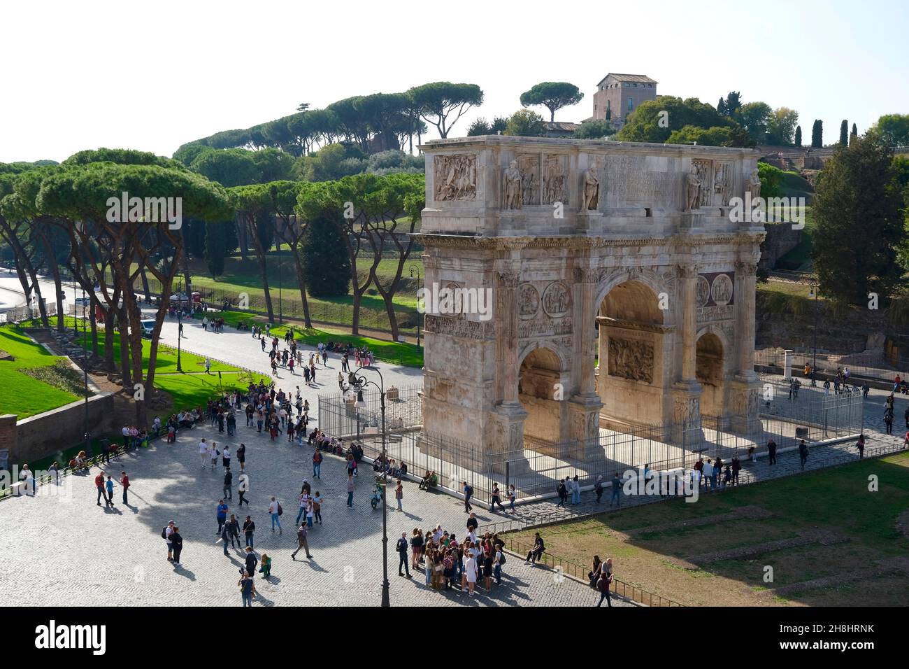 Italy, Lazio, Rome, historical center listed as World Heritage by ...