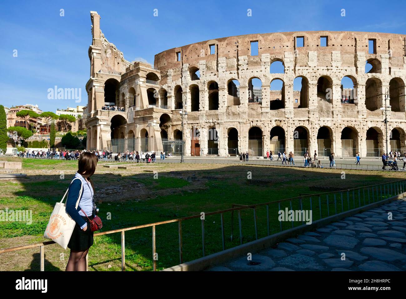 Italy, Lazio, Rome, historical center listed as World Heritage by ...