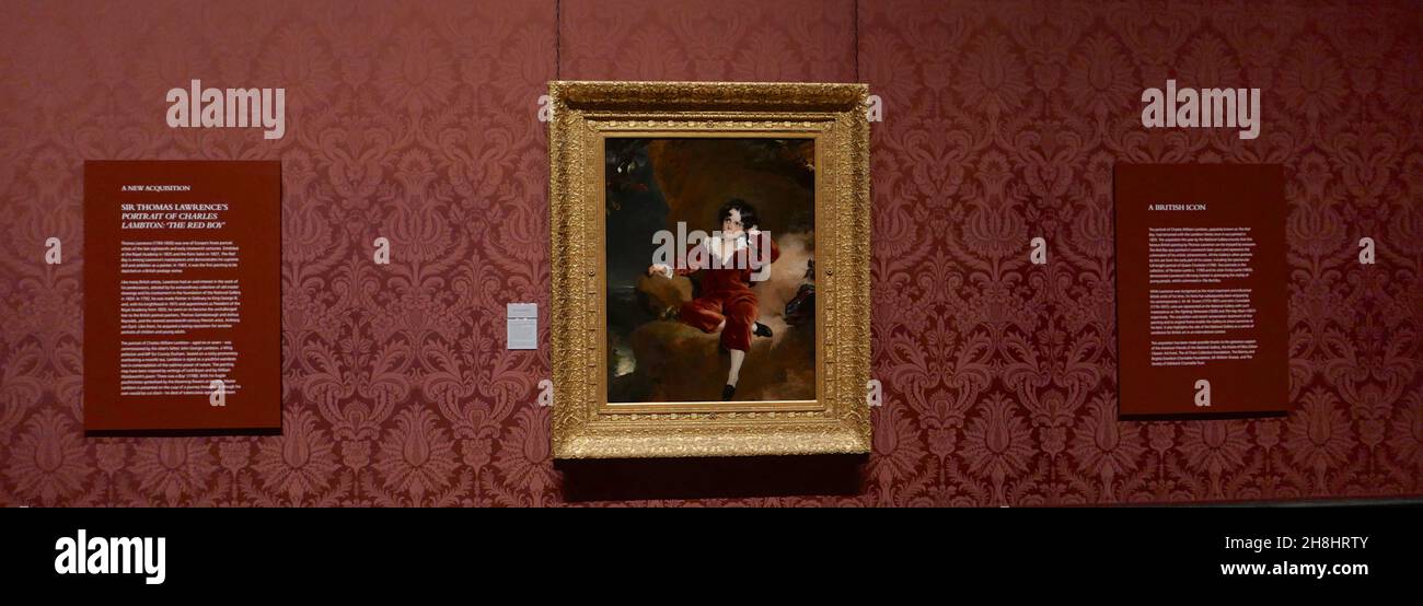 The 1825 work - world renowned as THE RED BOY was made when Lawrence ...