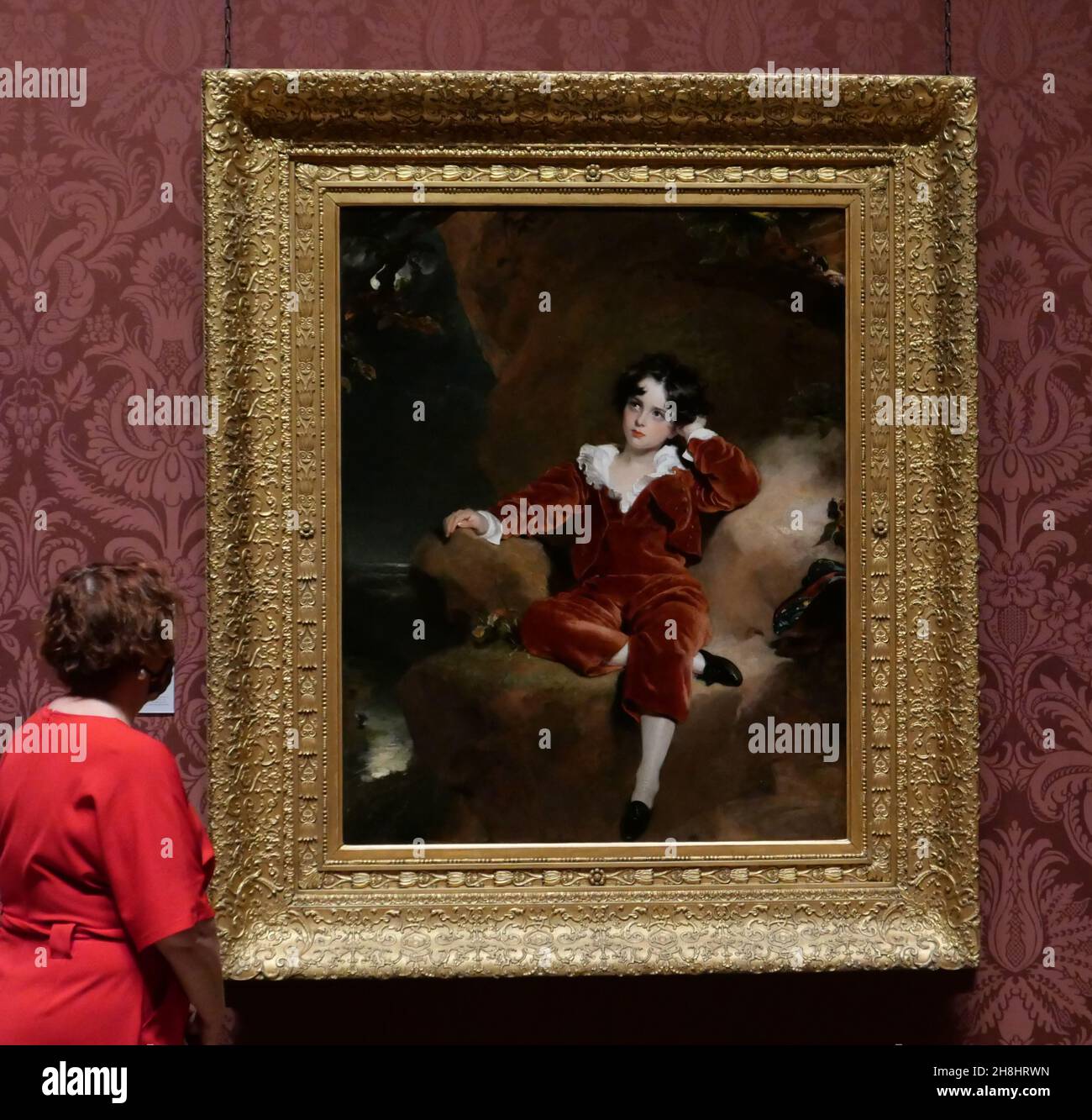 The 1825 work - world renowned as THE RED BOY was made when Lawrence ...