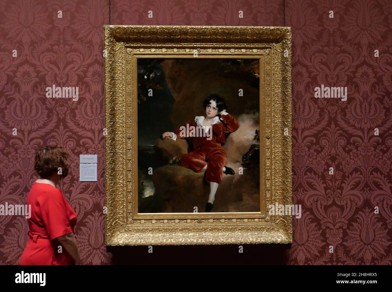 The 1825 work - world renowned as THE RED BOY was made when Lawrence ...