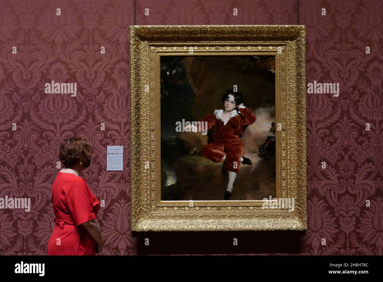 The 1825 work - world renowned as THE RED BOY was made when Lawrence ...