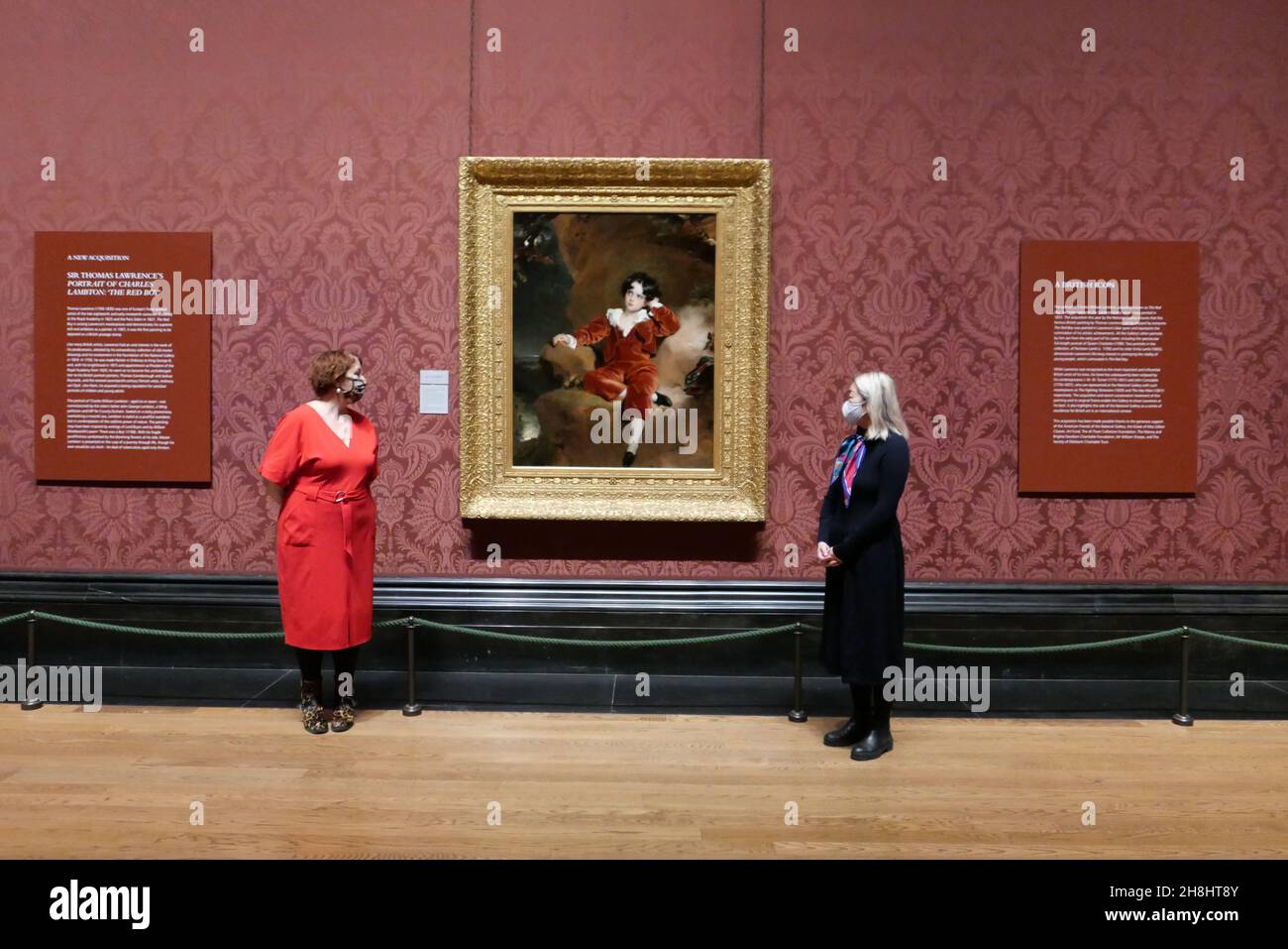 The 1825 work - world renowned as THE RED BOY was made when Lawrence ...
