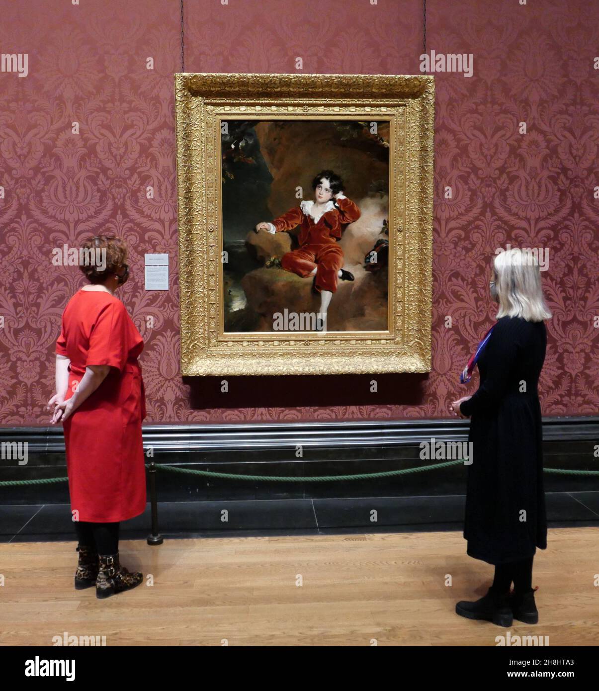 The 1825 work - world renowned as THE RED BOY was made when Lawrence ...