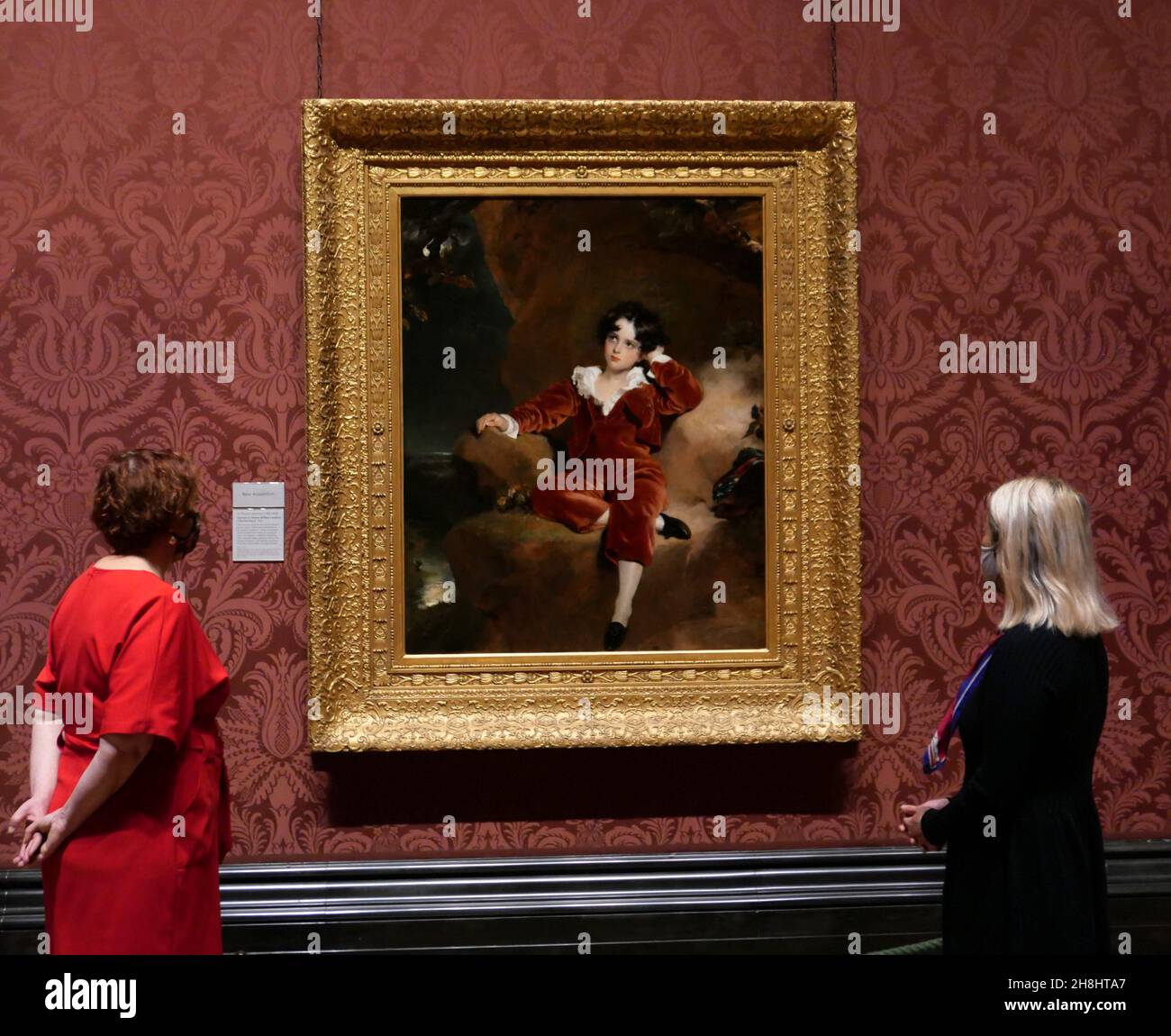 The 1825 work - world renowned as THE RED BOY was made when Lawrence ...