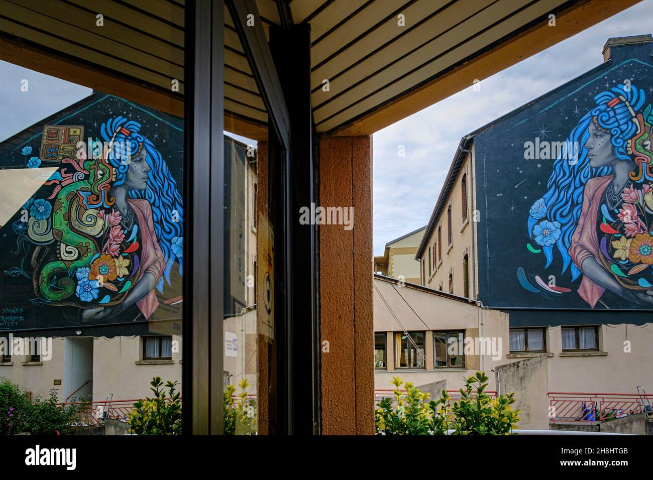 France, Aveyron, Decazeville, coal mine city created in the 19 th ...