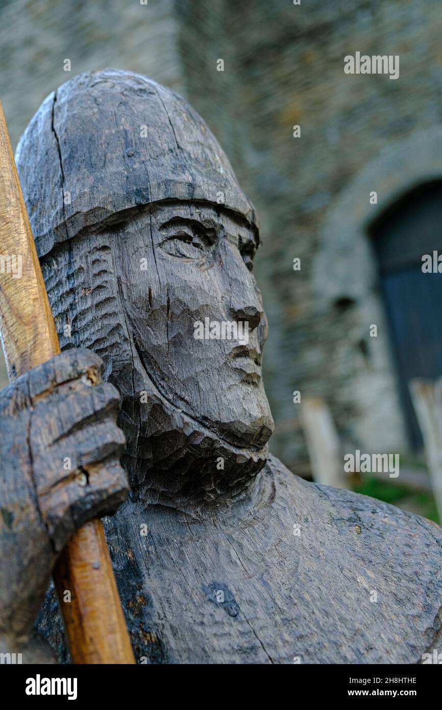 France, Aveyron, Le Valon, castle 12 th. century Stock Photo - Alamy