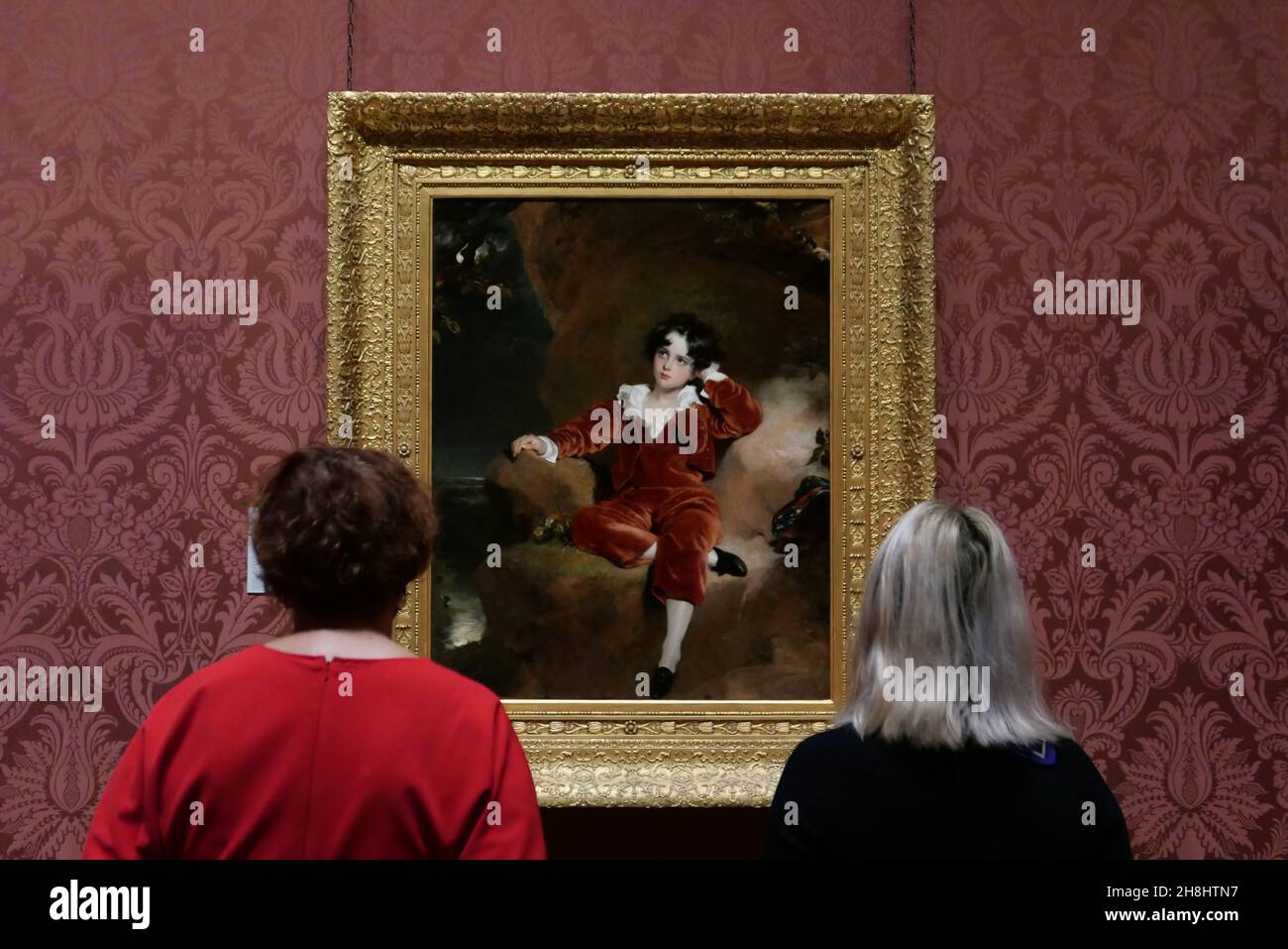 The 1825 work - world renowned as THE RED BOY was made when Lawrence ...