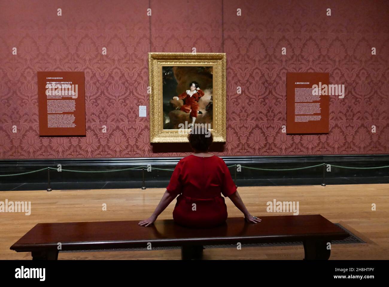 The 1825 work - world renowned as THE RED BOY was made when Lawrence ...