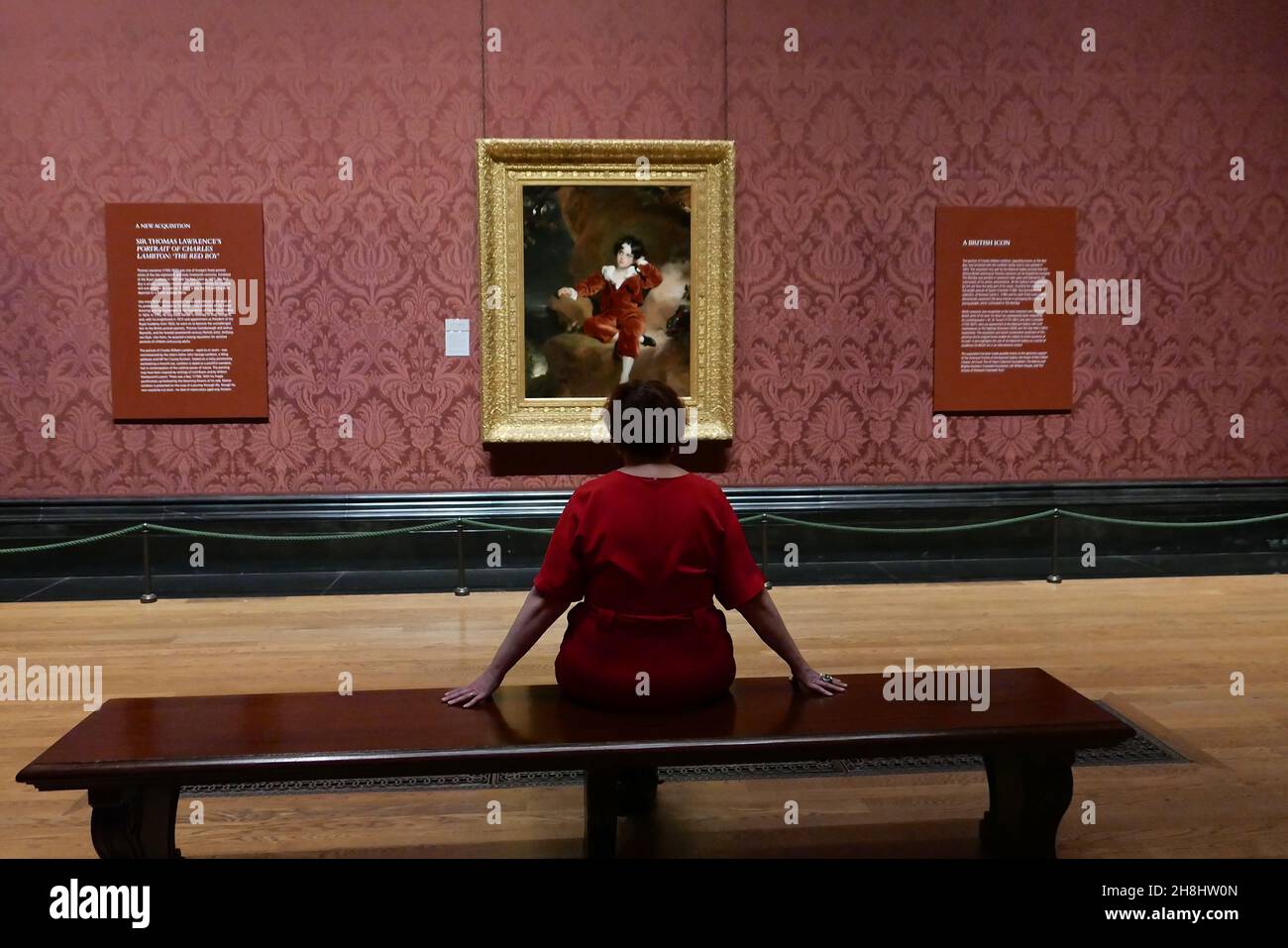 The 1825 work - world renowned as THE RED BOY was made when Lawrence ...