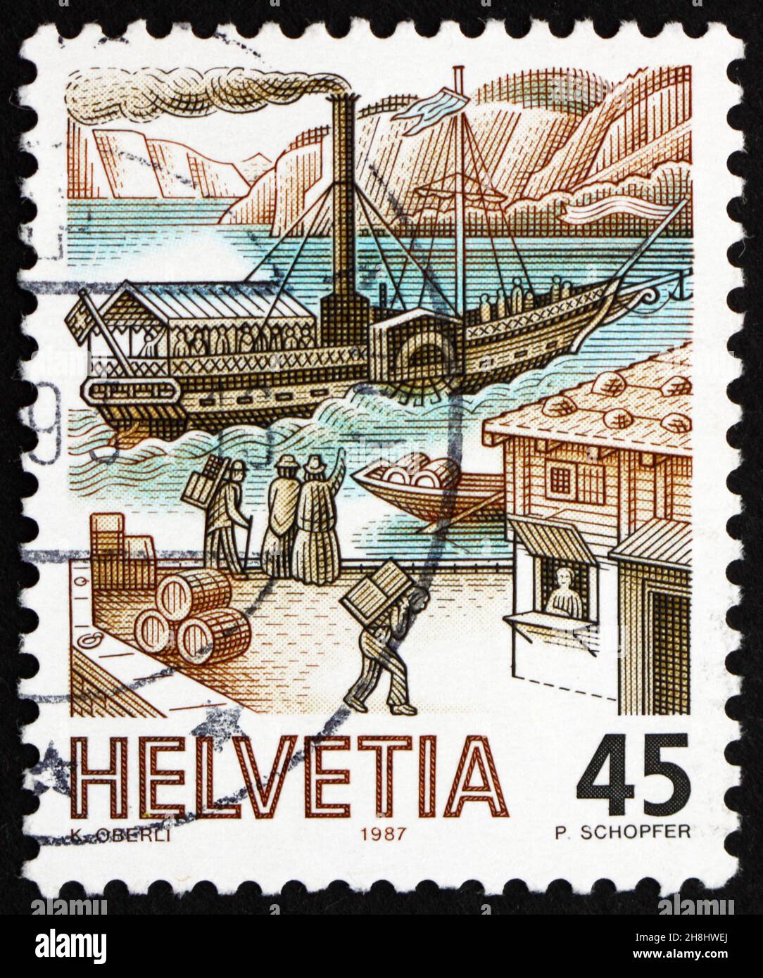 Postal steamer hi-res stock photography and images - Alamy