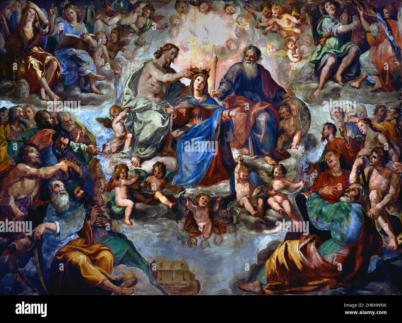 Giovanni andrea carlone art hi-res stock photography and images - Alamy