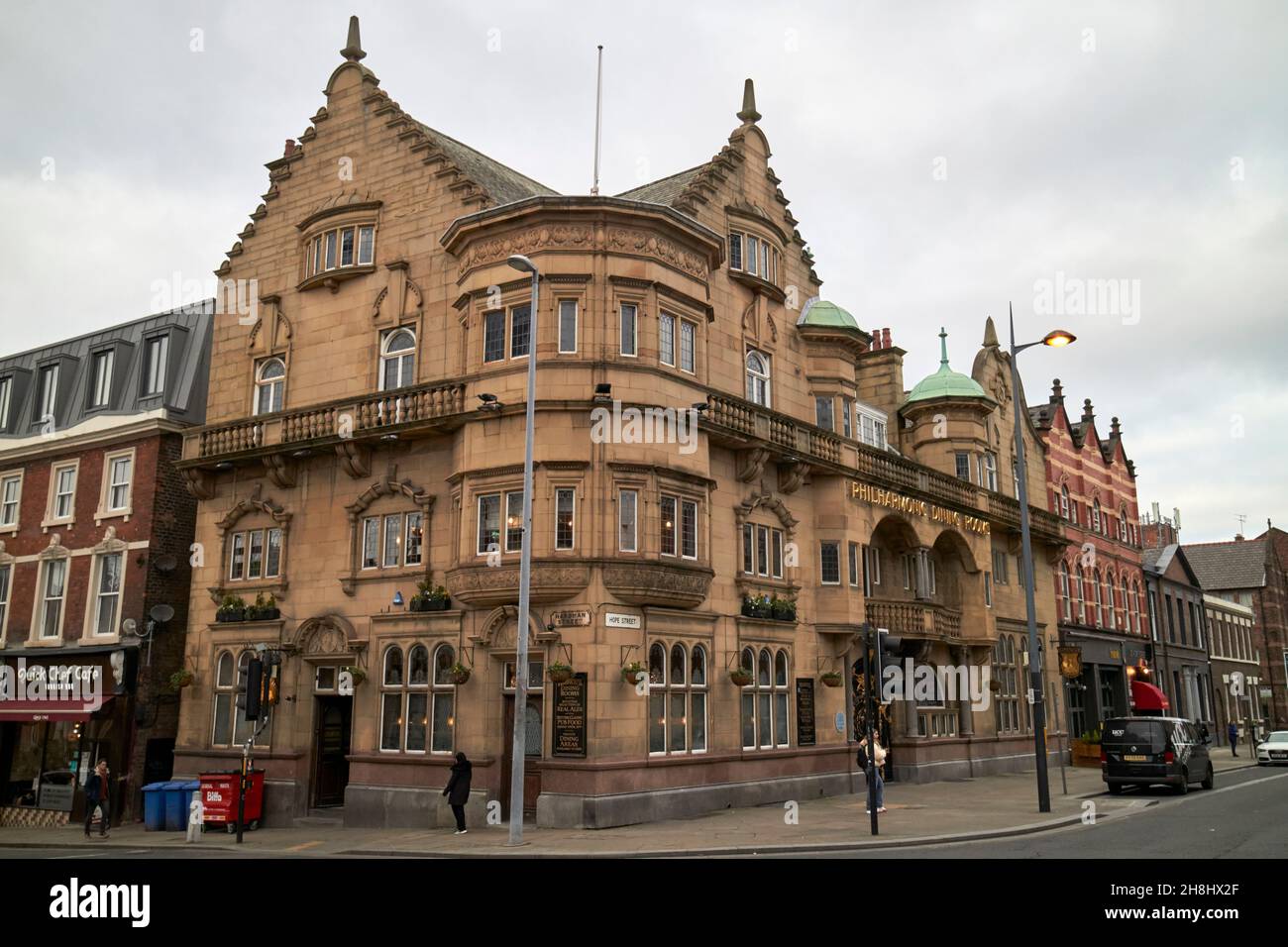 the philharmonic dining rooms liverpool, merseyside, uk Stock Photo - Alamy