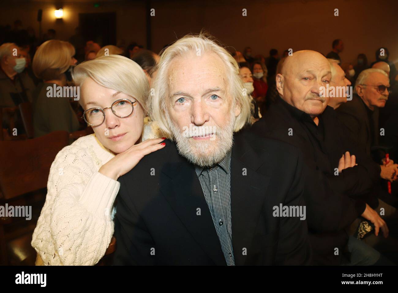 November 24, 2021. - Russia, Moscow. - A meeting of the Chekhov Moscow ...