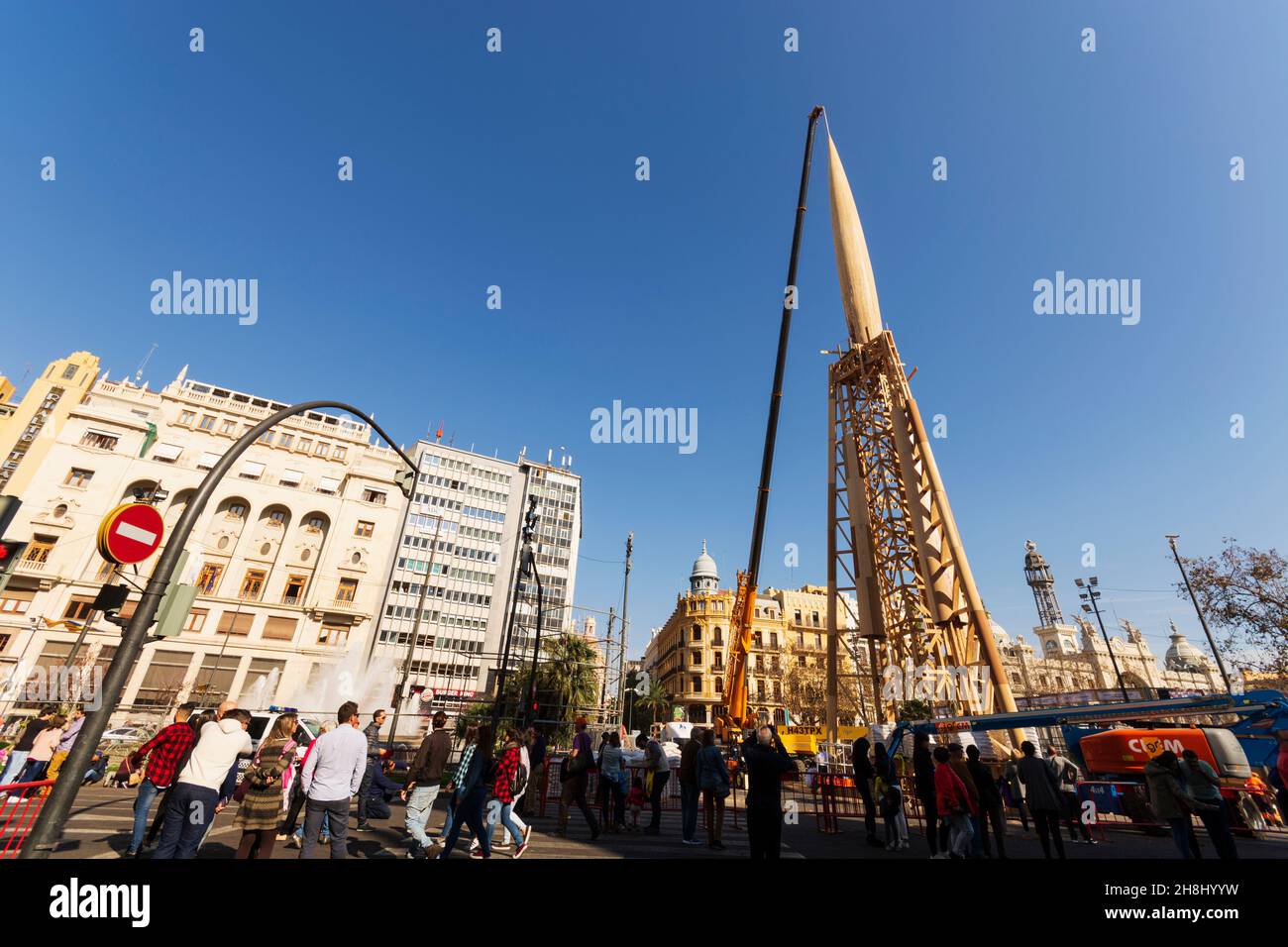 The Valencia Fallas festivity. Added to the UNESCO Representative List ...