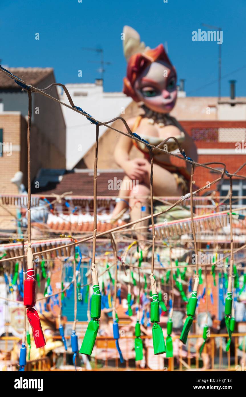 The Valencia Fallas festivity. Added to the UNESCO Representative List ...