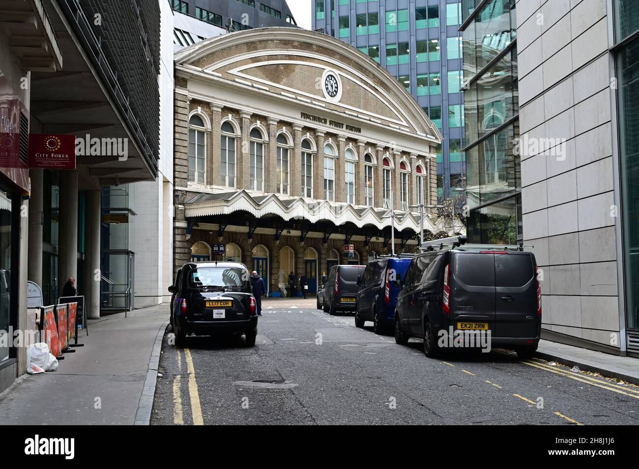 Fenchurch street station in London Stock Photo - Alamy