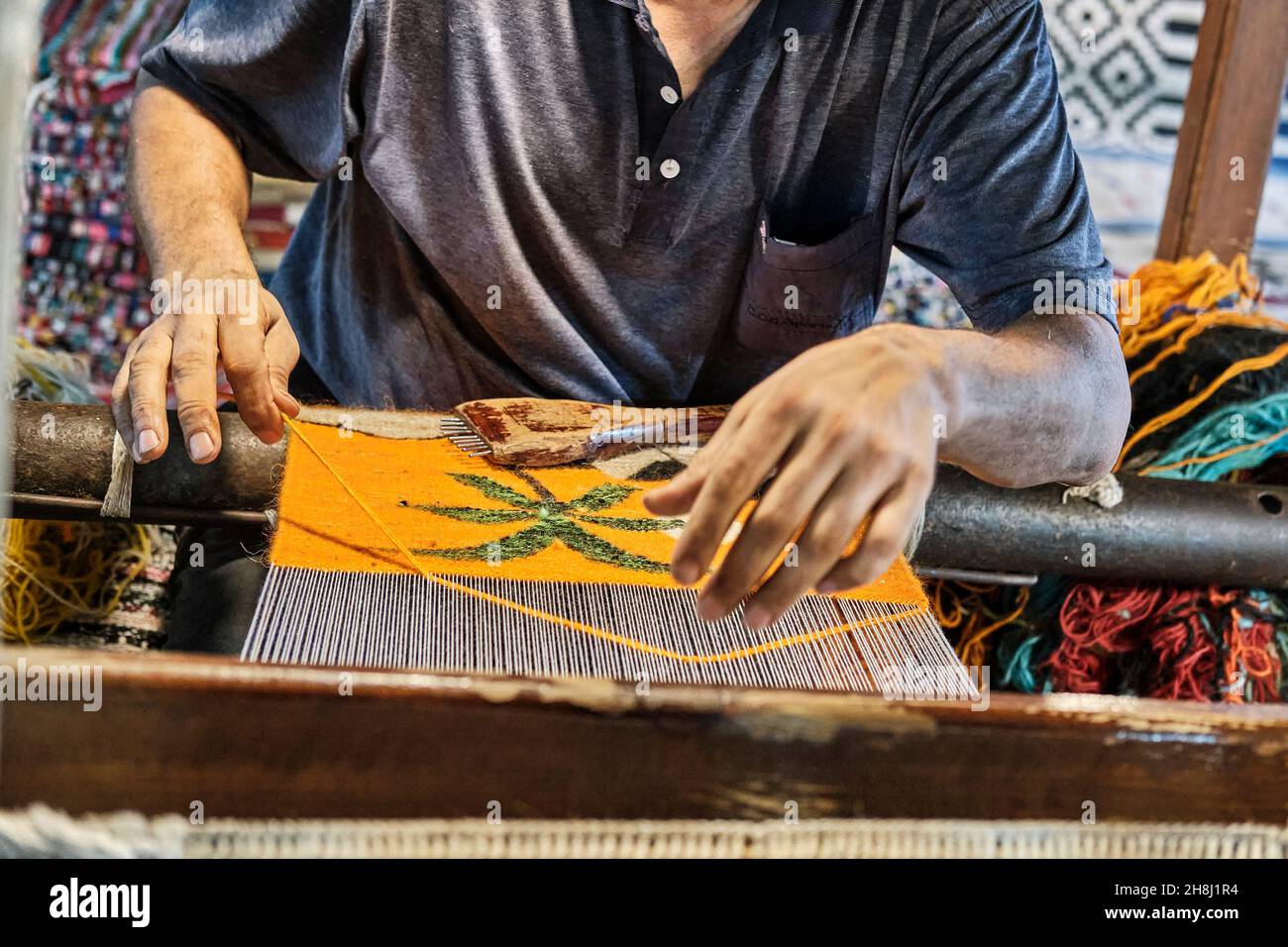 Handloom High Resolution Stock Photography and Images - Alamy