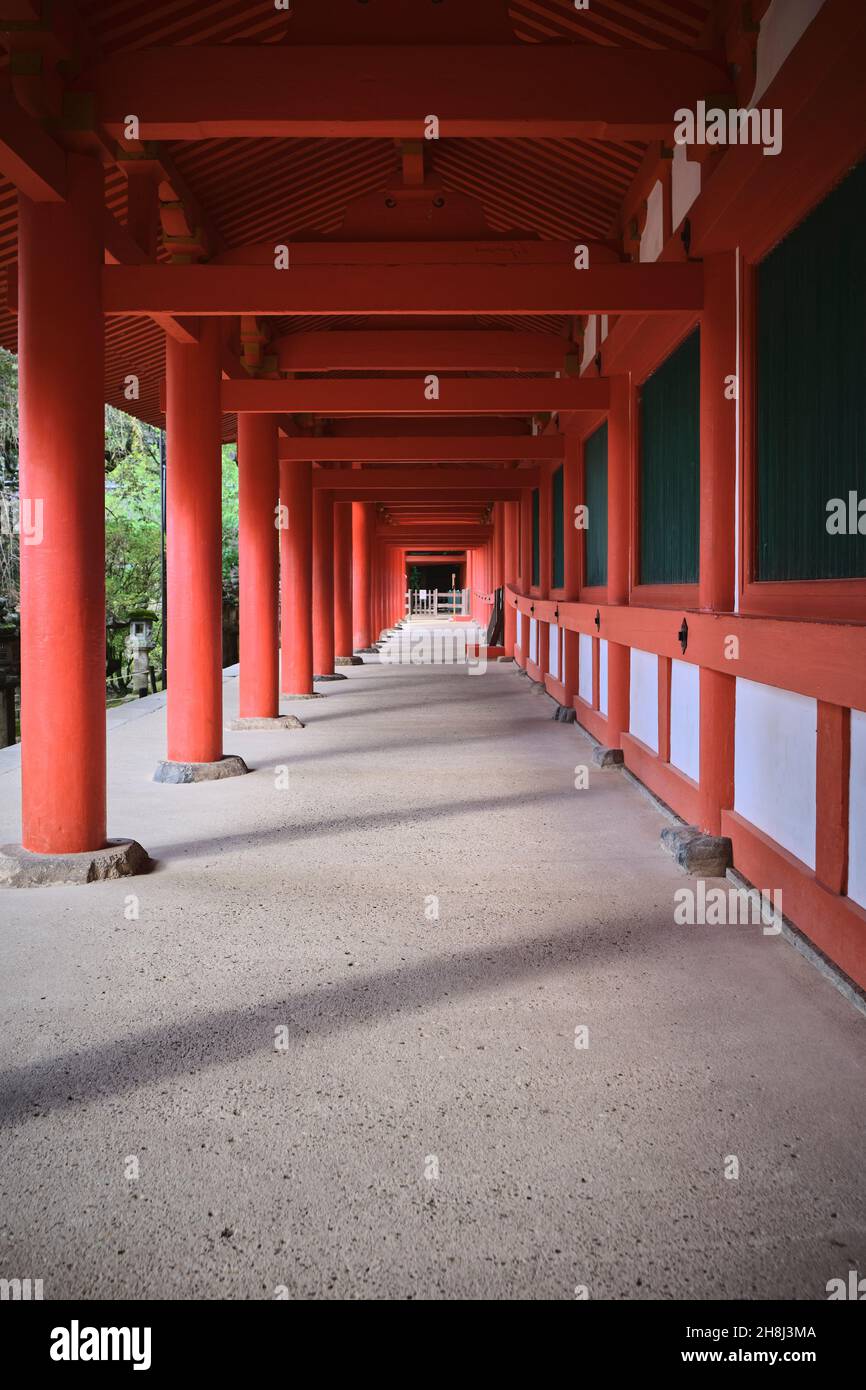 Wooden Pillars at Todaiji Temple in Nara, Japan Stock Photo - Alamy