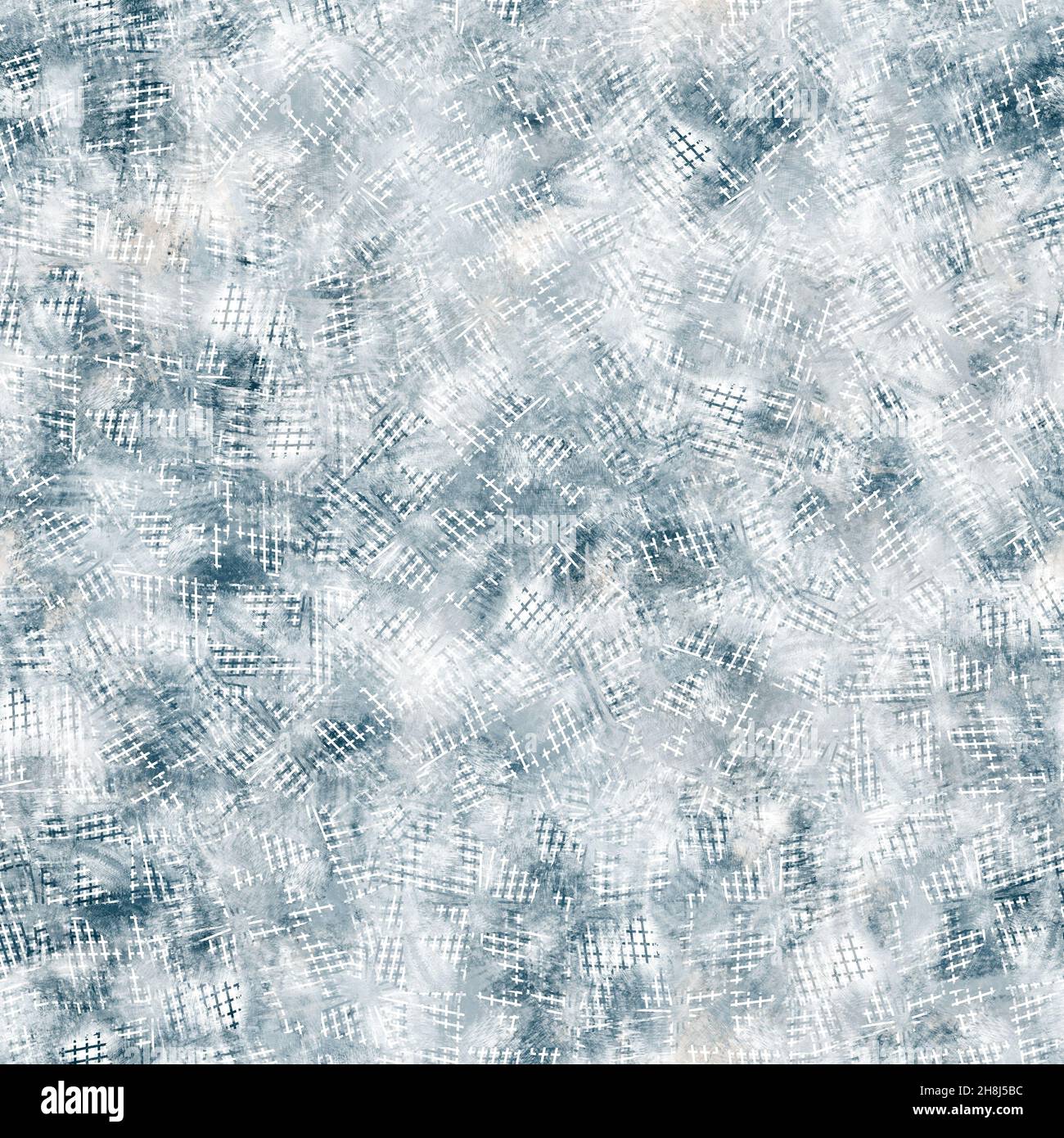 Seamless navy blue and white abstract grungy seamless surface pattern ...