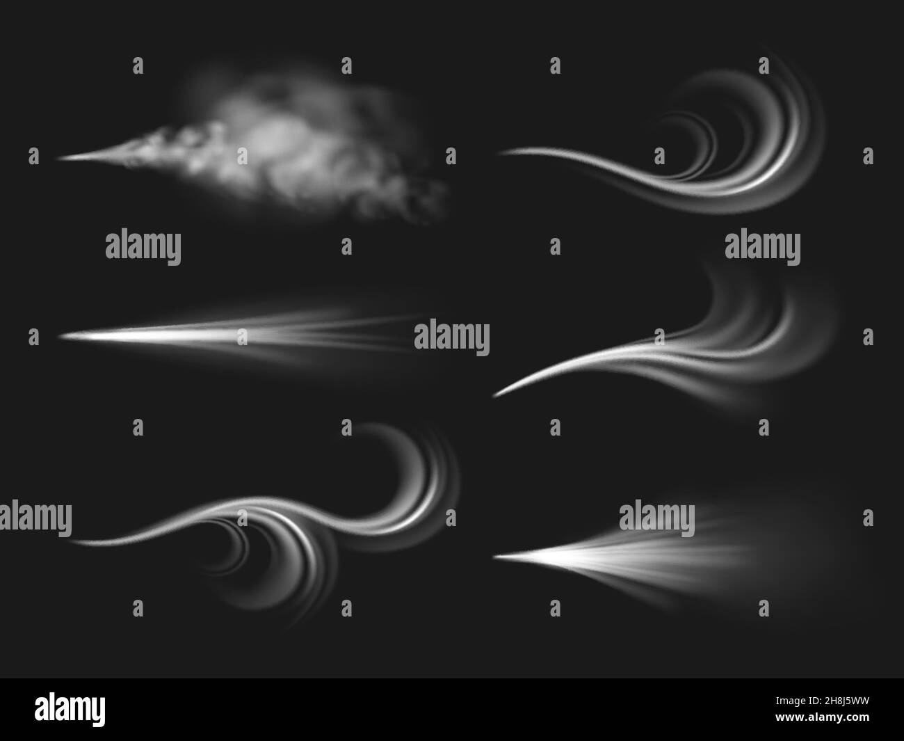 Plume visible Stock Vector Images - Alamy