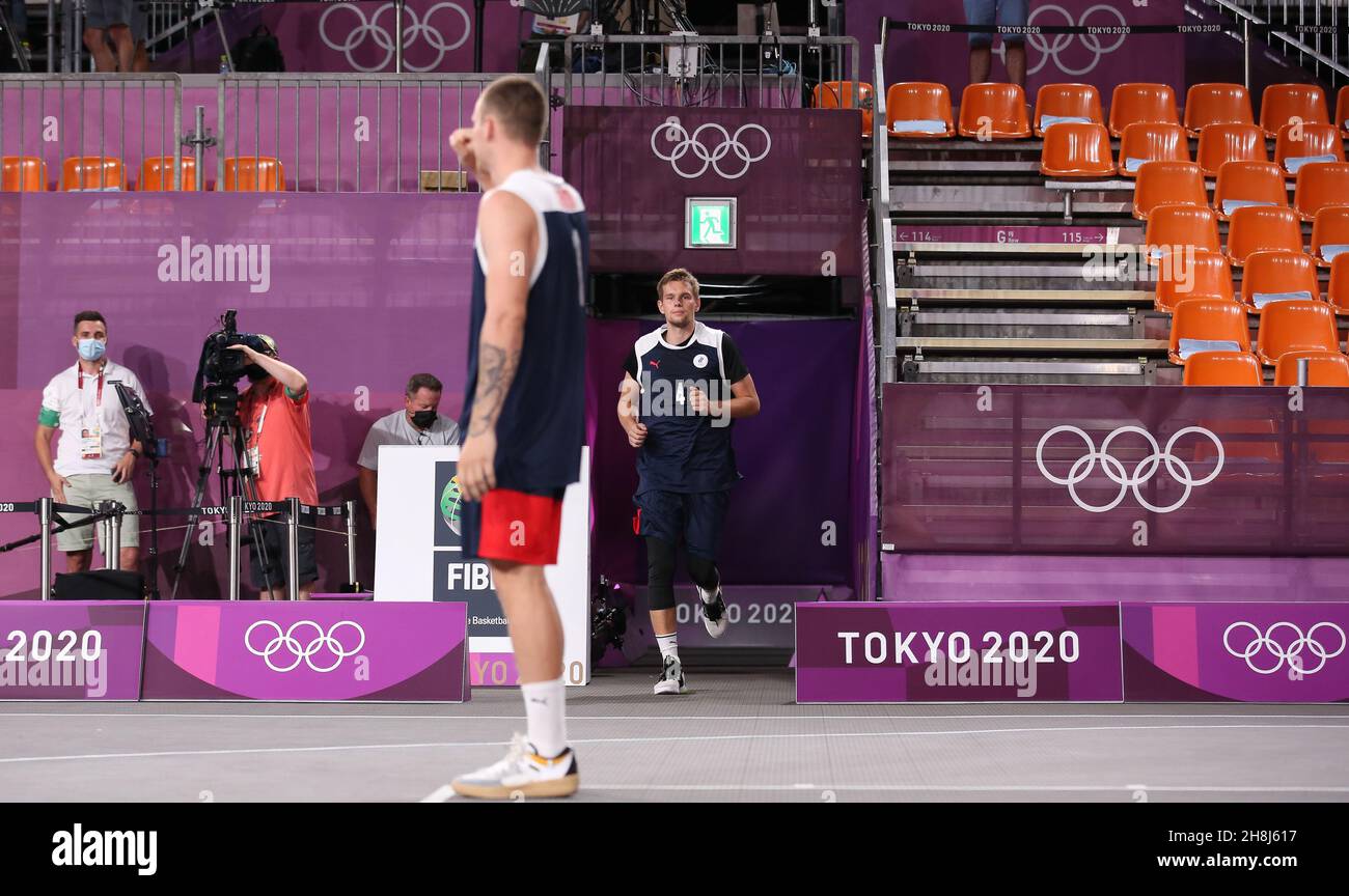 JULY 24th, 2021 - TOKYO, JAPAN: Alexander ZUEV of Russia enters the ...