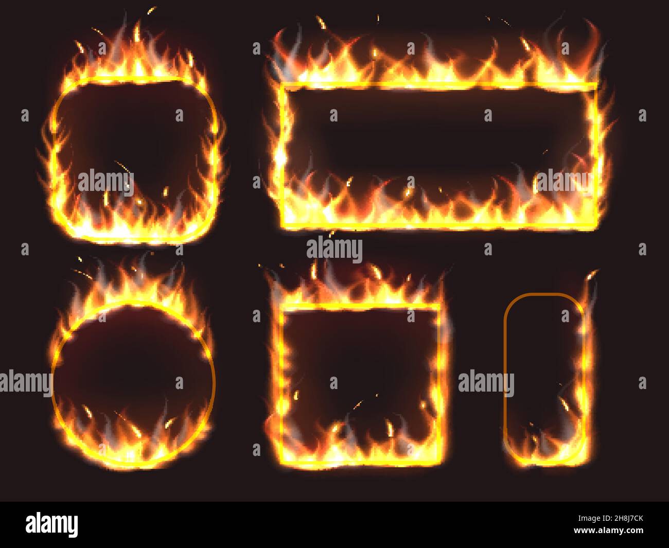 Realistic firing Stock Vector Images - Alamy