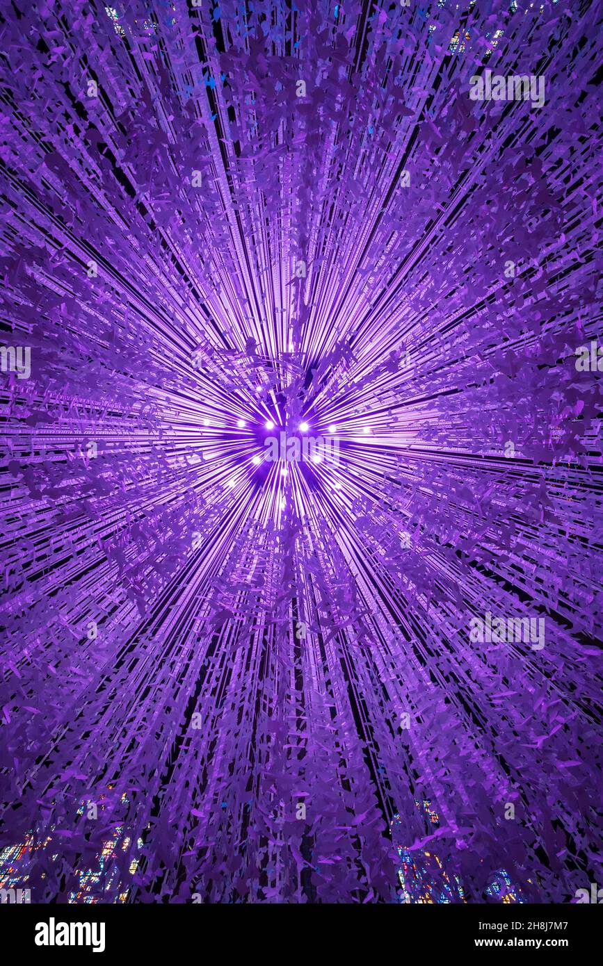 Peace Doves installation at Liverpool Anglican metropolitan cathederal ...