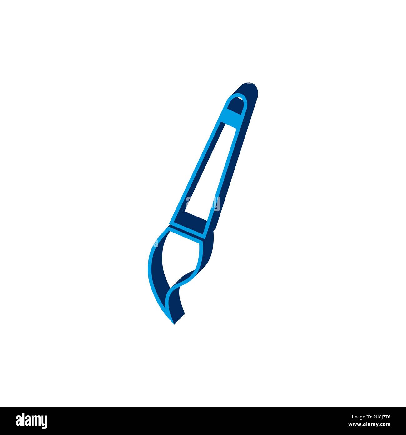 Brush Icon Vector Stock Vector Image & Art - Alamy