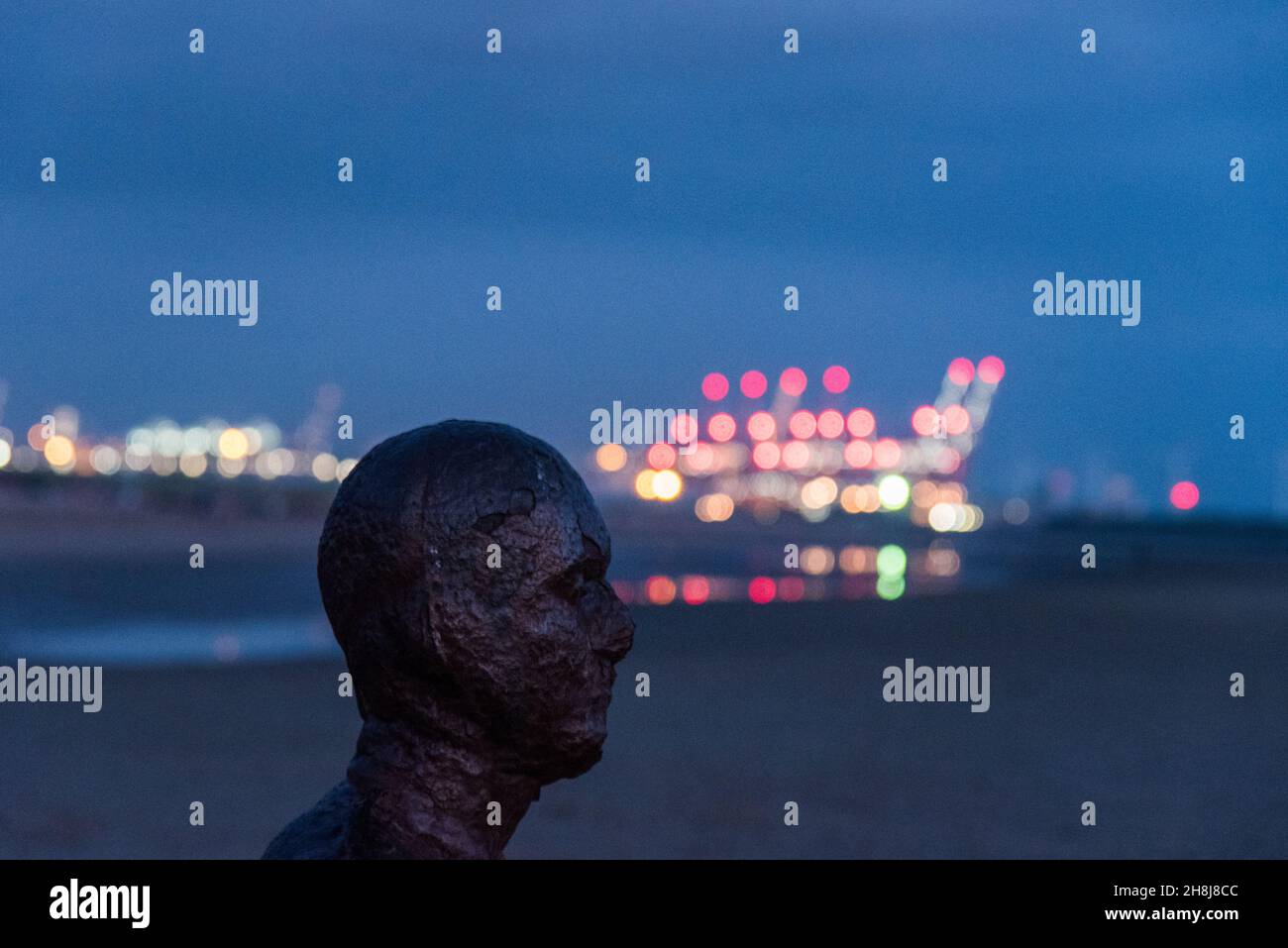 Anthony gormley another place hi-res stock photography and images - Alamy