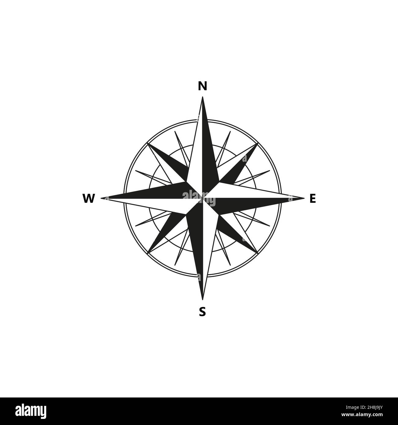 Map indicated Cut Out Stock Images & Pictures - Alamy