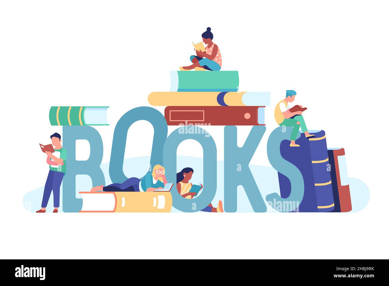 Big stack of letters Stock Vector Images - Alamy