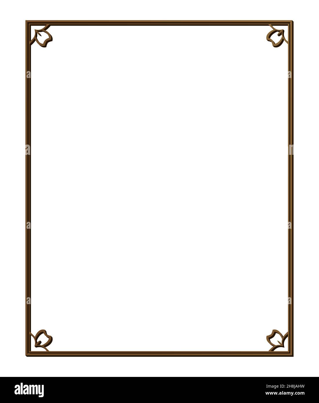 Vector illustration of art deco borders and frames. Creative pattern in ...