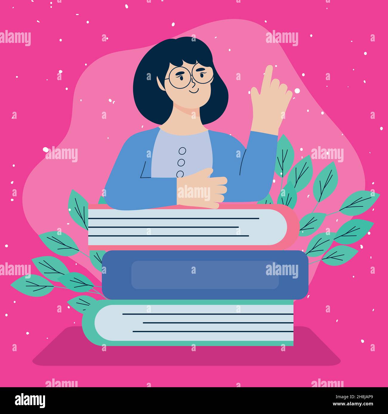 Nice teacher Stock Vector Images - Alamy
