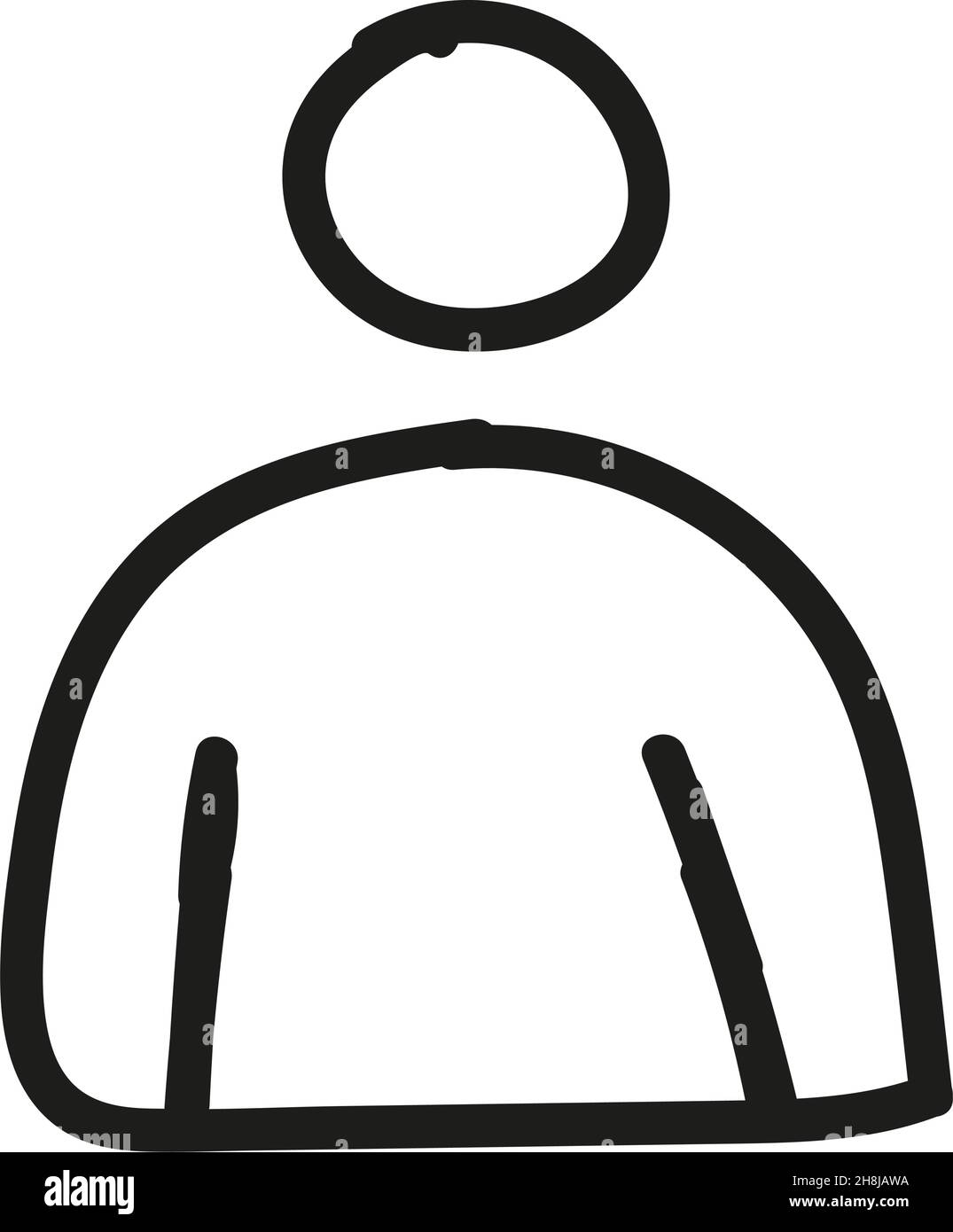 Drawn person Stock Vector Images - Alamy