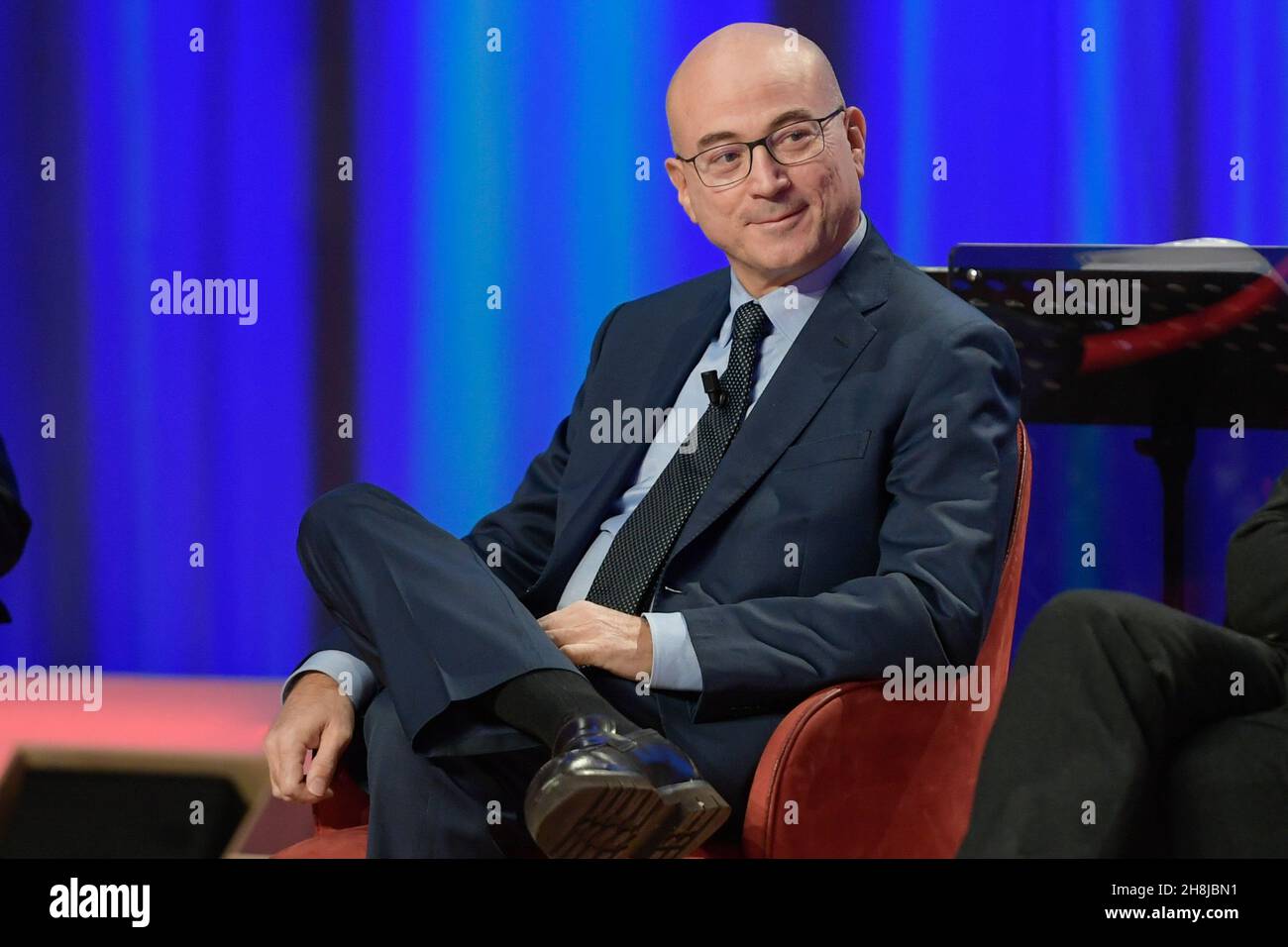 Rome, Italy - 30 Nov 2021 Aldo Cazzullo attends the penultimate episode ...