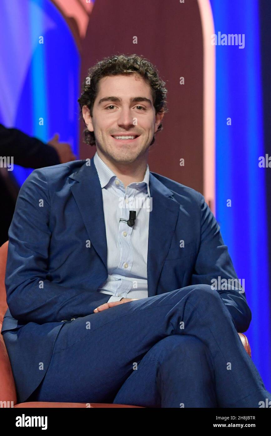 Rome, Italy - 30 Nov 2021 Tommaso Zorzi attends the penultimate episode ...