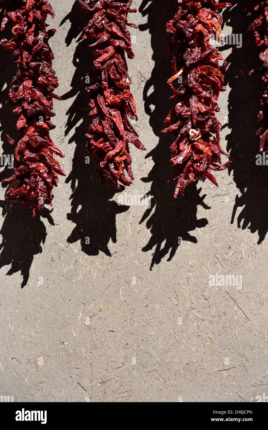 Chili ristras hi-res stock photography and images - Alamy