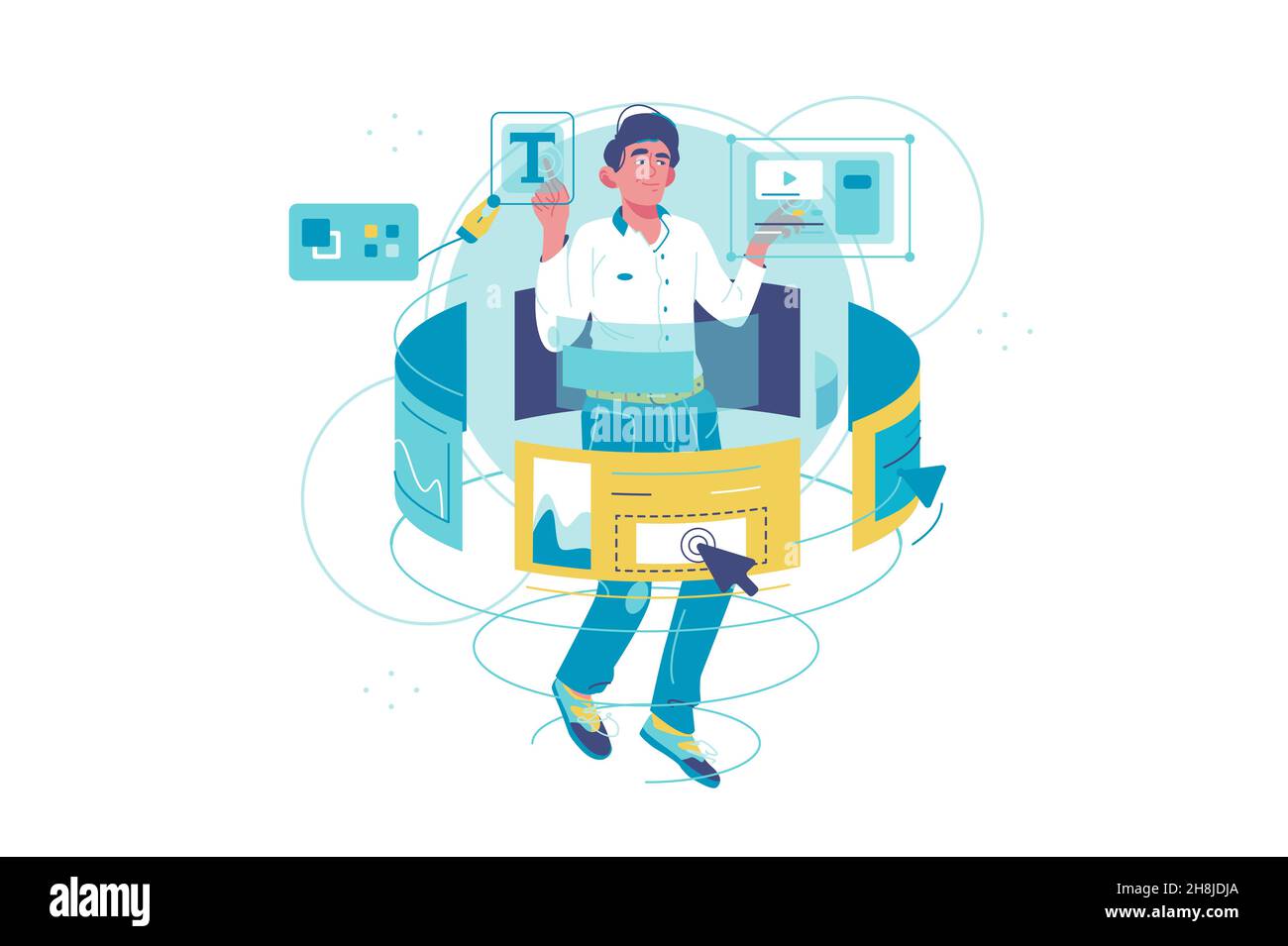 Move controller Stock Vector Images - Alamy