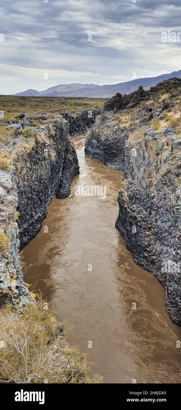 La payunia, volcanic area in mendoza. Argentina Stock Photo - Alamy