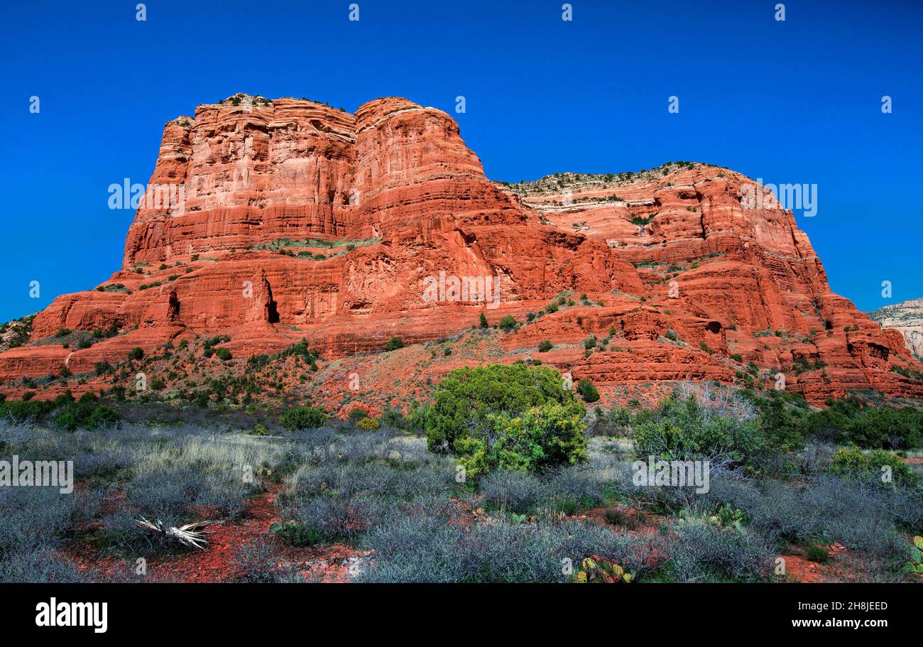 Courthouse Butte, Sedona, Arizona Stock Photo - Alamy