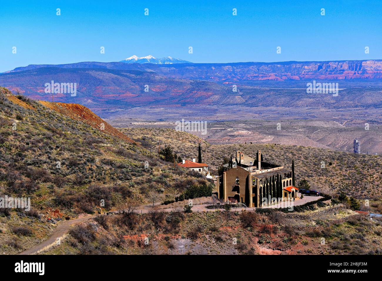 Jerome Historic Copper Mining Town, Ghost Town, Arizona Stock Photo - Alamy