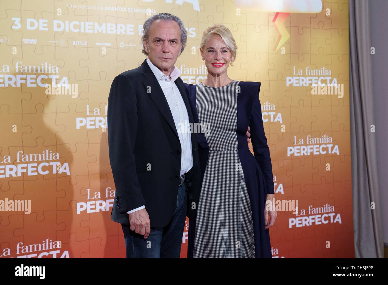 Actor Jose Coronado and Belen Rueda, pose during the photocall of the ...