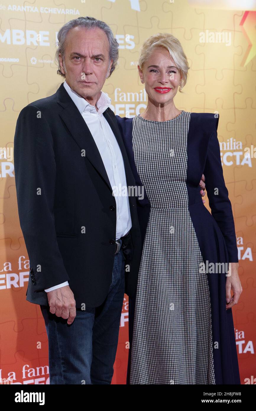 Actor Jose Coronado and Belen Rueda, pose during the photocall of the ...