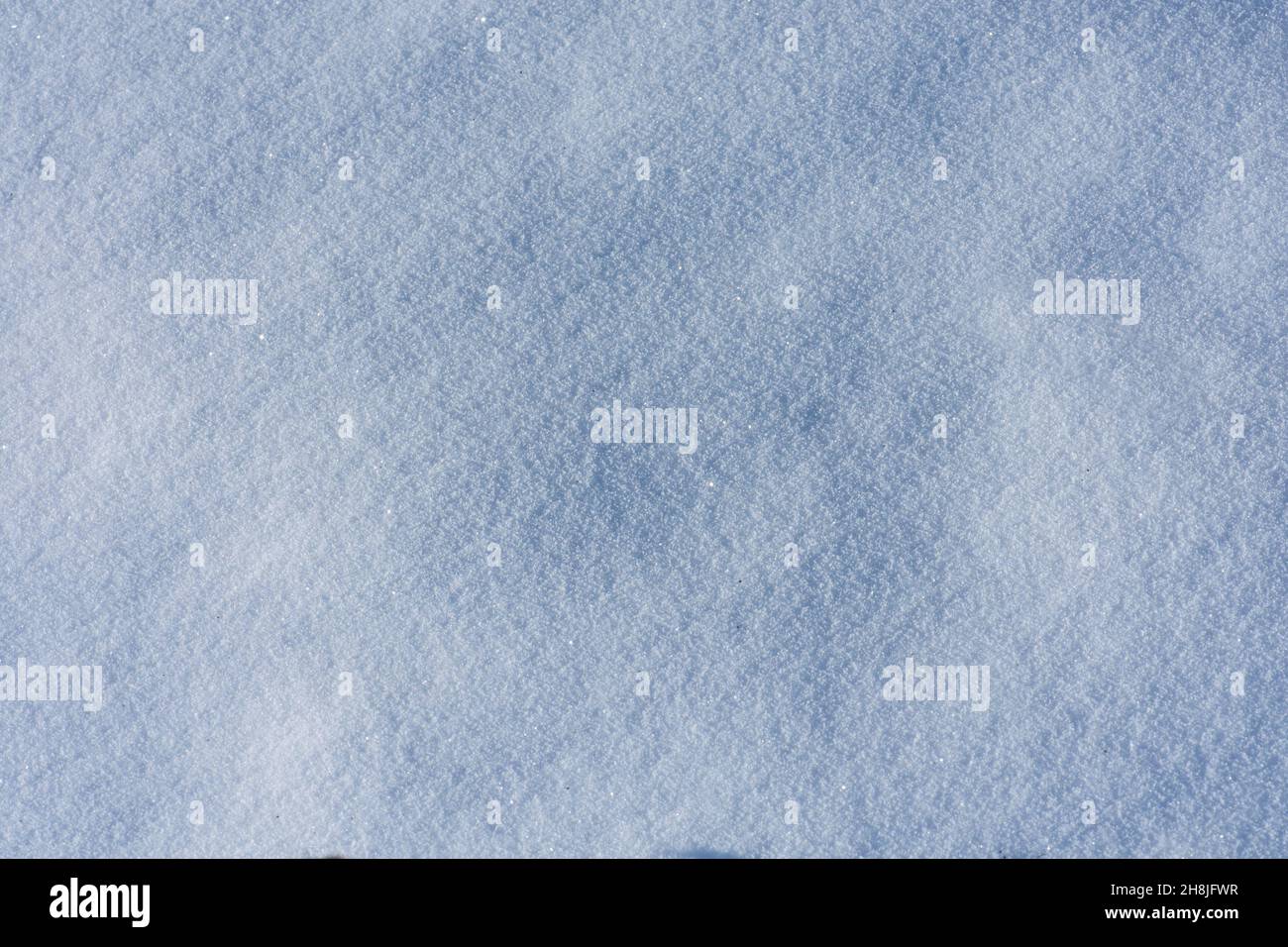 Winter bright falling snow texture top view. Christmas abstract ...