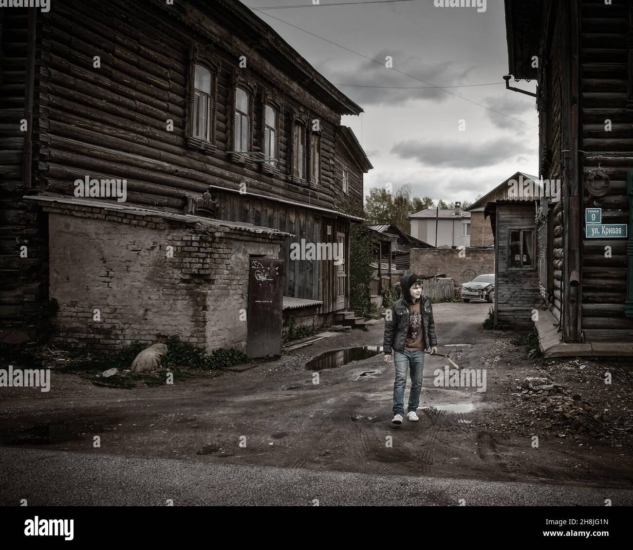 Russian teenager boy hi-res stock photography and images - Alamy