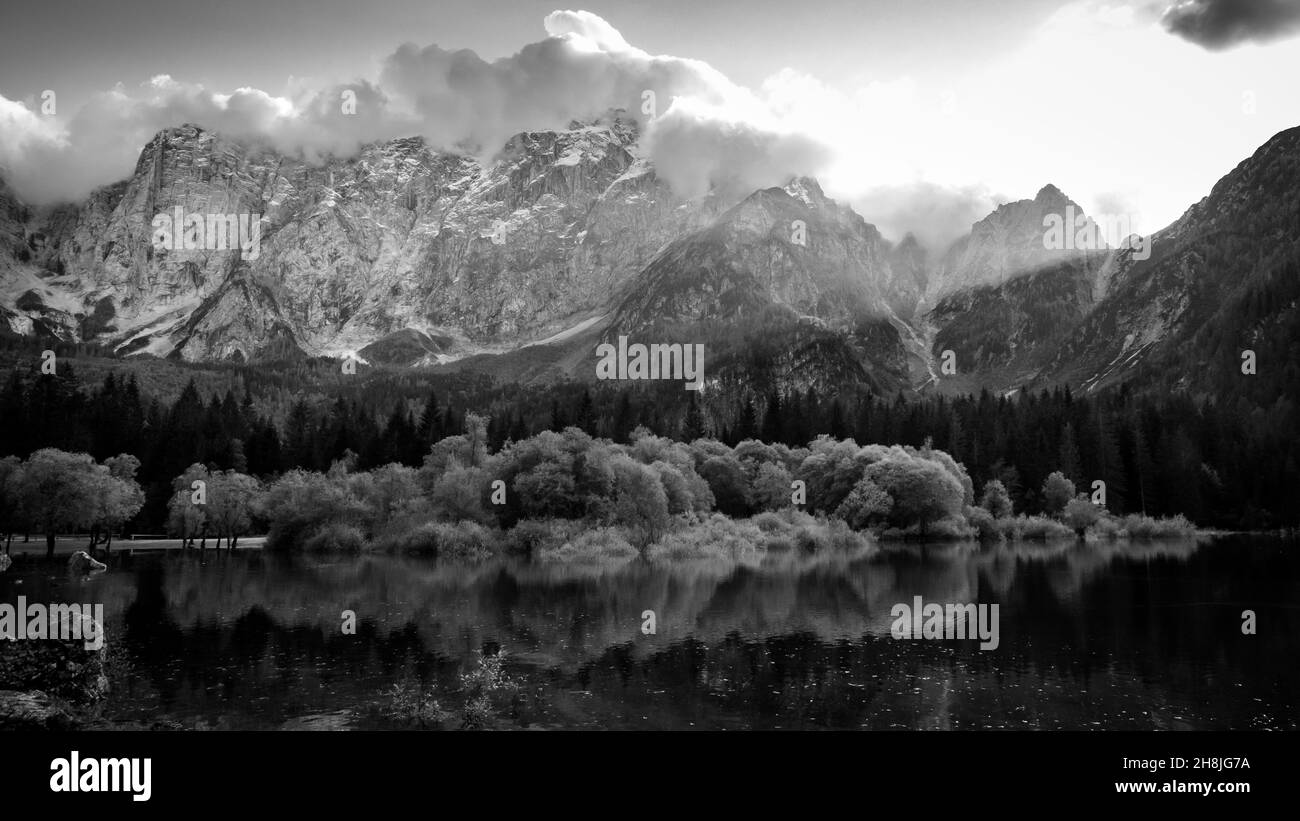 october afternoon at the lake during a colorful autumn Stock Photo - Alamy