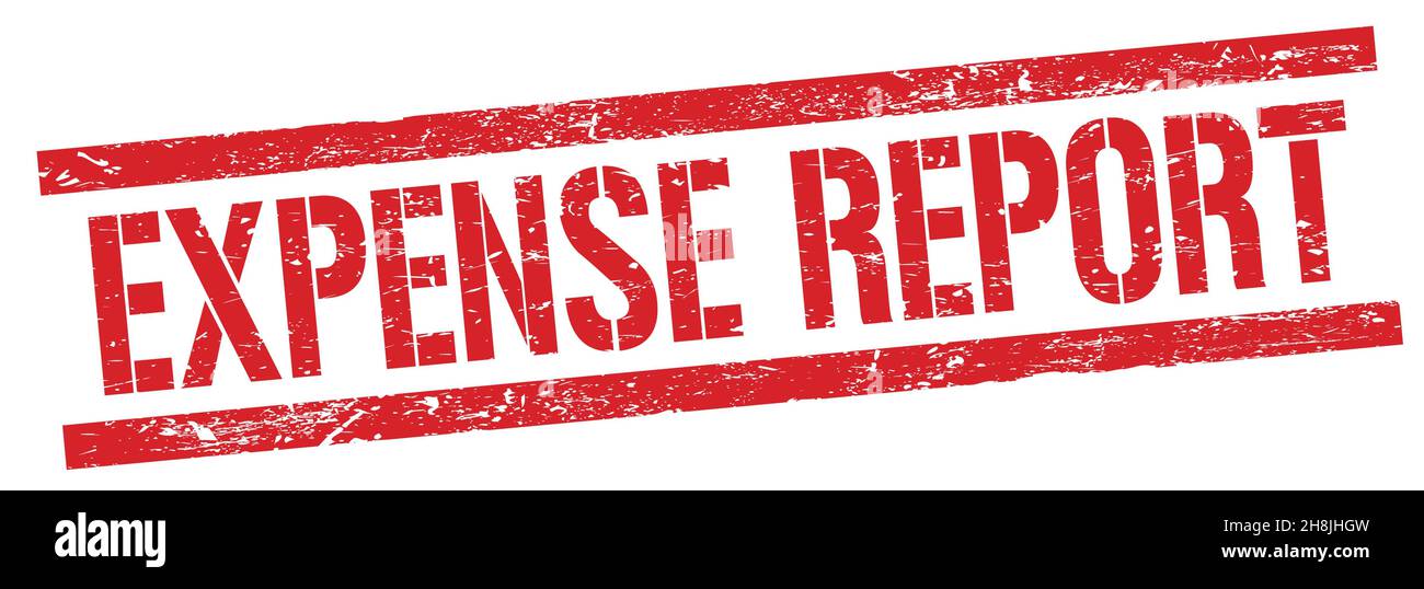 Expense report stamp hi-res stock photography and images - Alamy