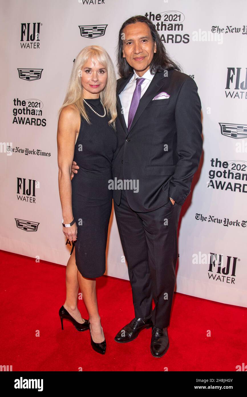 New York, United States. 29th Nov, 2021. Nancy Latoszewski and Michael ...