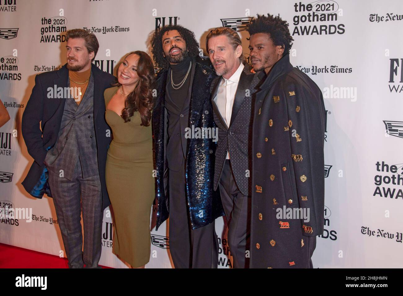 New York, United States. 29th Nov, 2021. Rafael Casal, Jasmine Cephas ...